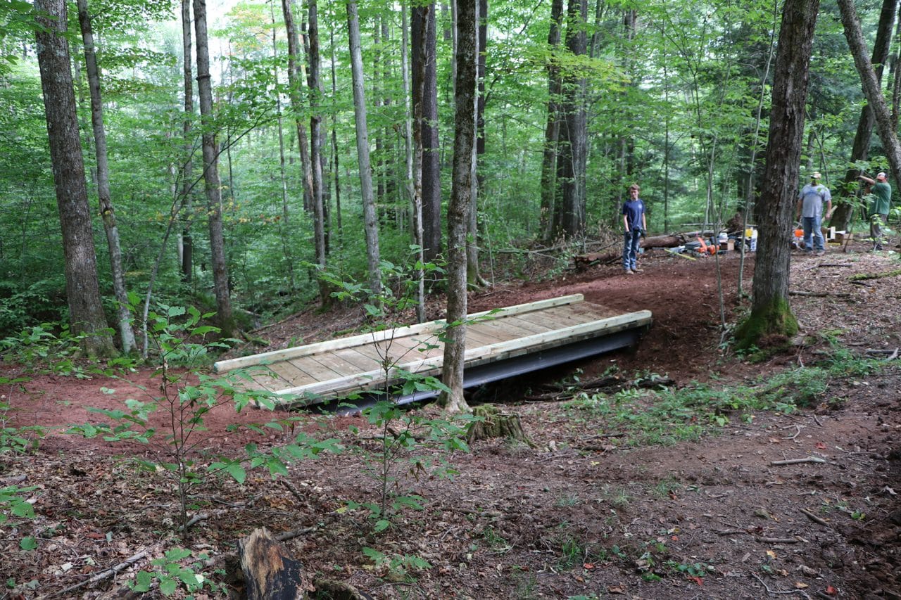 Cannan Valley I-Beam Stringer Bridges - Arete Structures