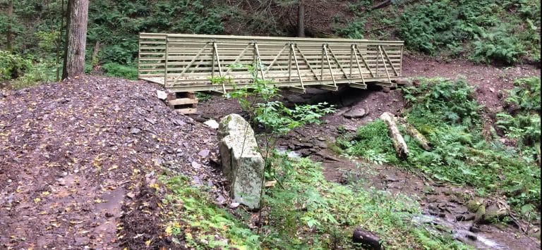 Snowmobile Bridge for Tioga State Forest - Pennsylvania DCNR