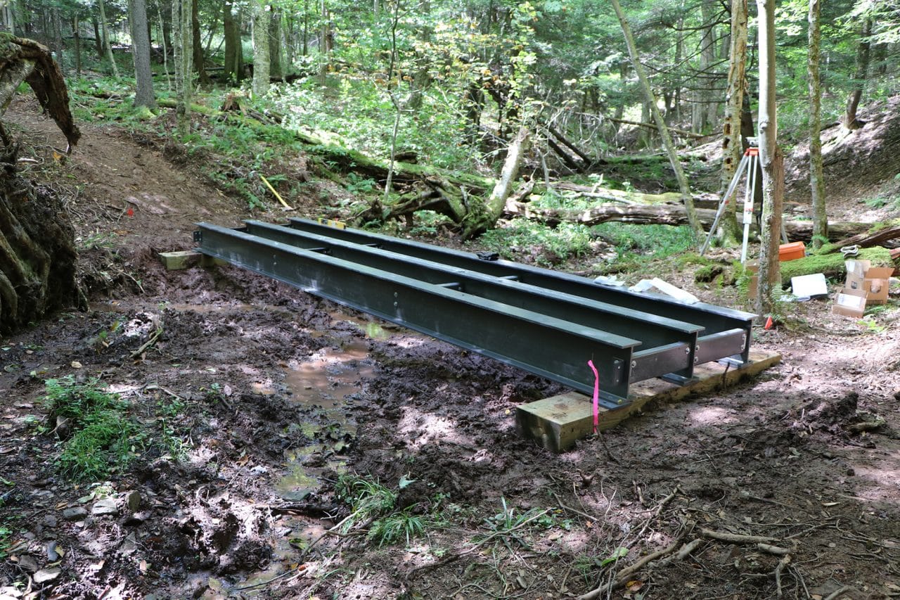 Cannan Valley I-Beam Stringer Bridges - Arete Structures