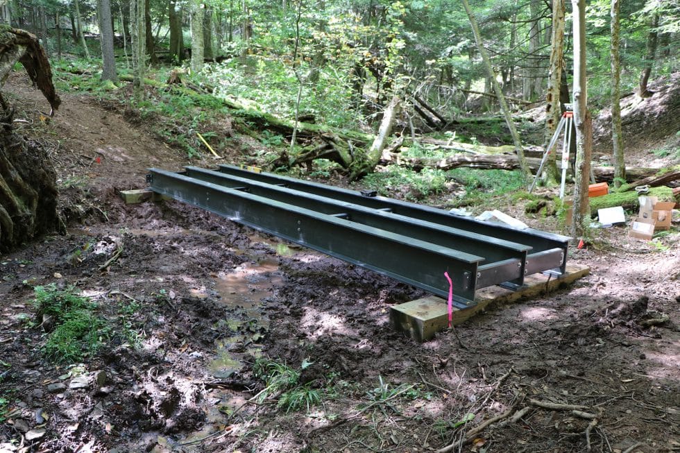 Cannan Valley I-Beam Stringer Bridges - Arete Structures