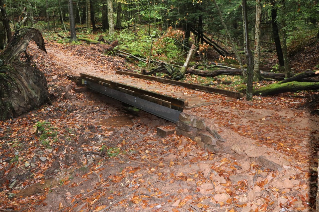 Cannan Valley I-Beam Stringer Bridges - Arete Structures