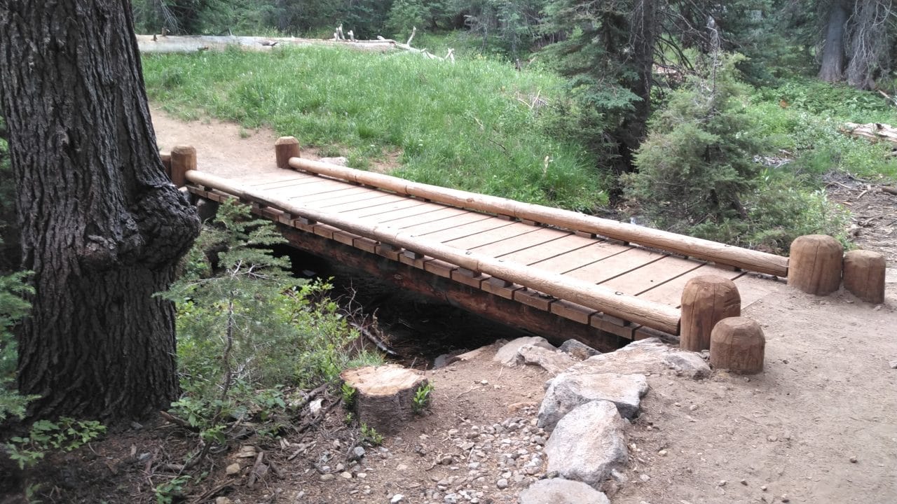 FRP I-Beam Stringer Bridges for Crater Lake National Park