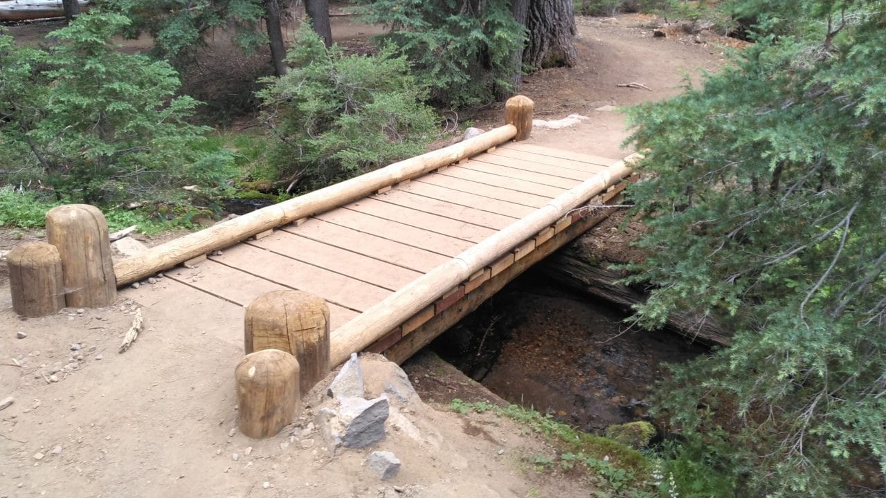 FRP I-Beam Stringer Bridges for Crater Lake National Park