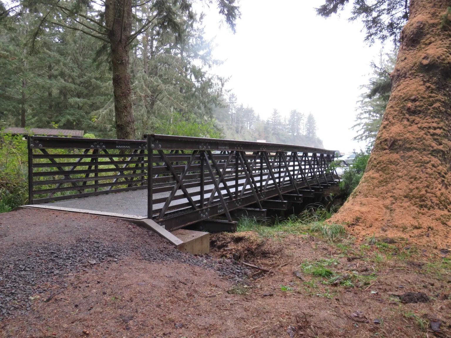 Sunset Bay State Park FRP Bridge - Arete Structures